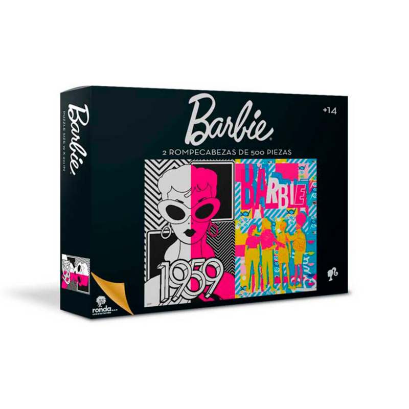 Rompecabezas Ronda Barbie 500 Pz 12442 - Home Sentry