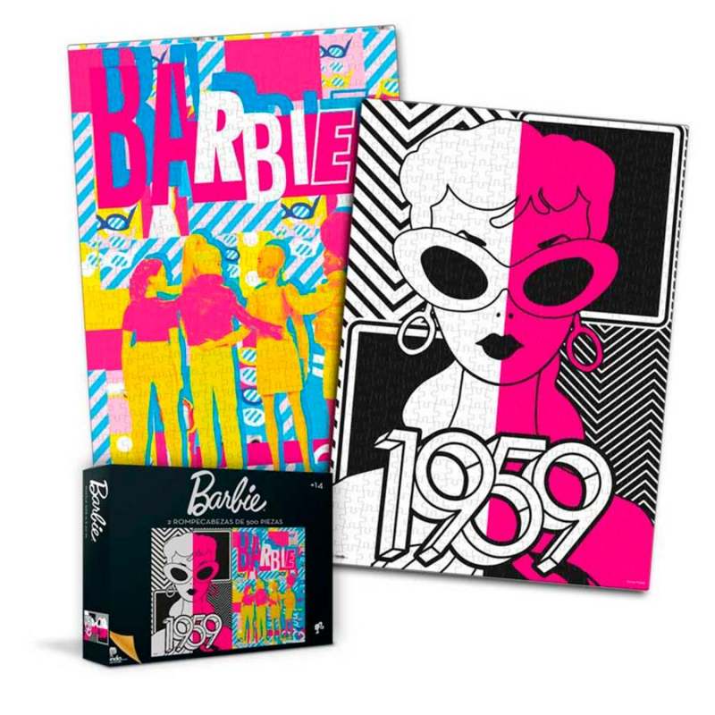 Rompecabezas Ronda Barbie 500 Pz 12442 - Home Sentry