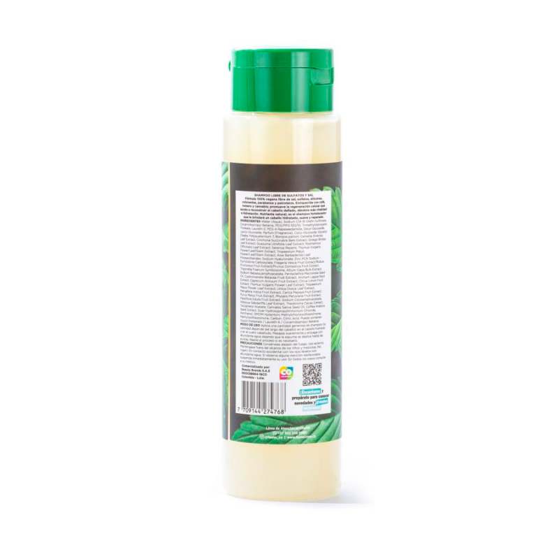 Shampoo Fauno Fuerza Y Reparacion Verde 400 Ml - Home Sentry