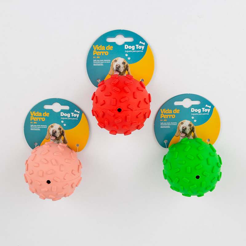 Juguete Vida De Perro Pelota Caucho Vdp-2034-Assrt - Home Sentry