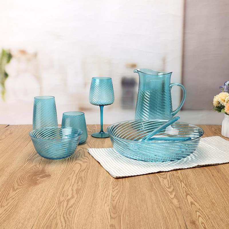 Jarra Expressions Azul 256 Oz Acrilico Bbs308 - Home Sentry