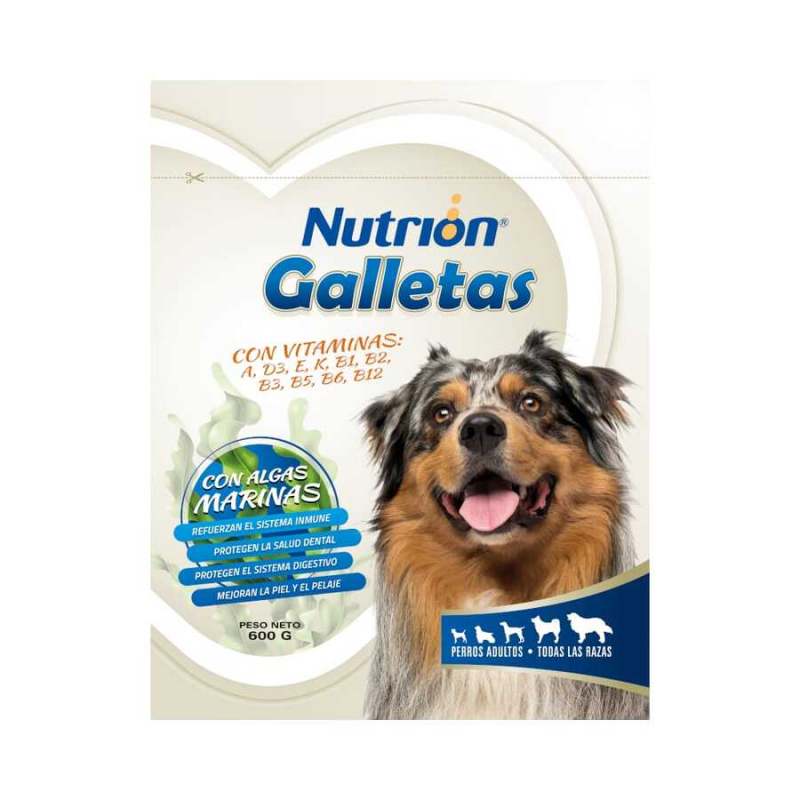 Galletas Perro Algas Nutrion 600 Gr 50224 - Home Sentry